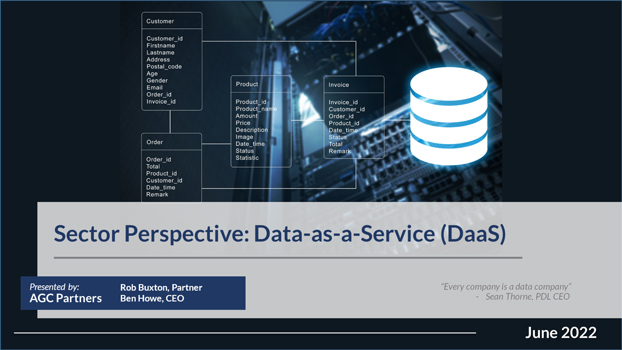 Data as a Service | AGC Partners