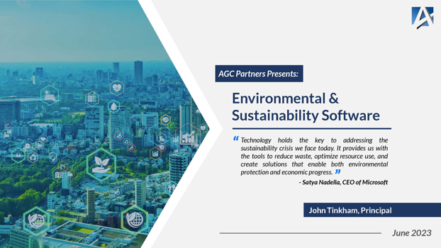 Environmental & Sustainability Software | AGC Partners