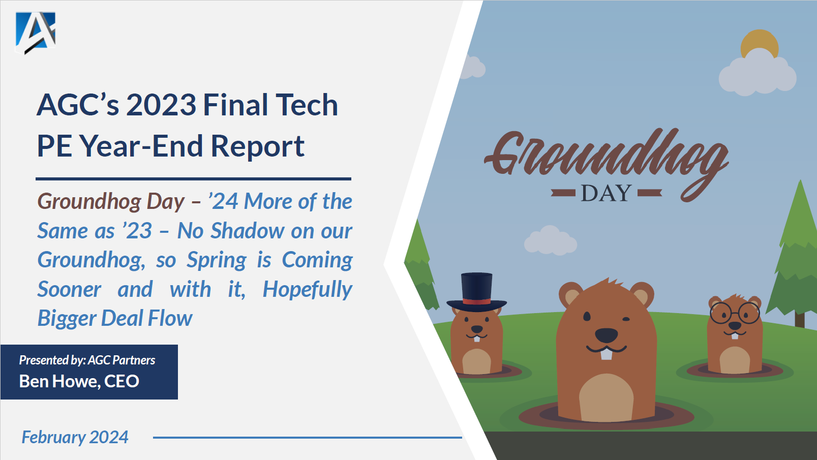 AGC's 2023 Tech PE Year-End Report | AGC Partners