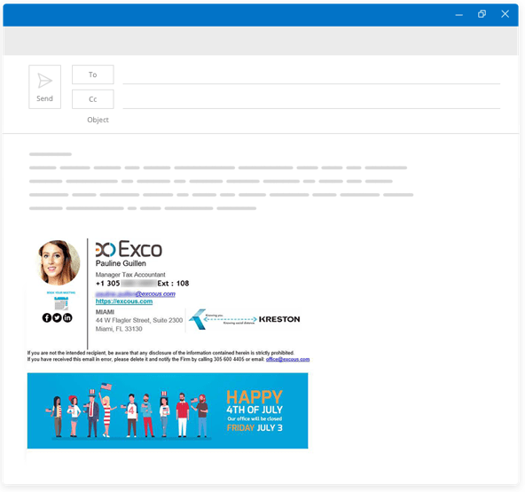 With Letsignit, Exco Group expands the reach of its accounting firm