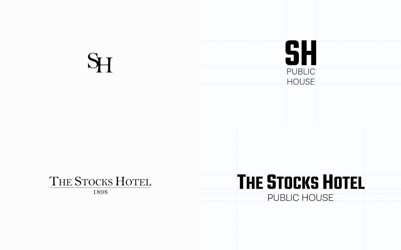 The Stocks Hotel - Brand Design - Nibble Media