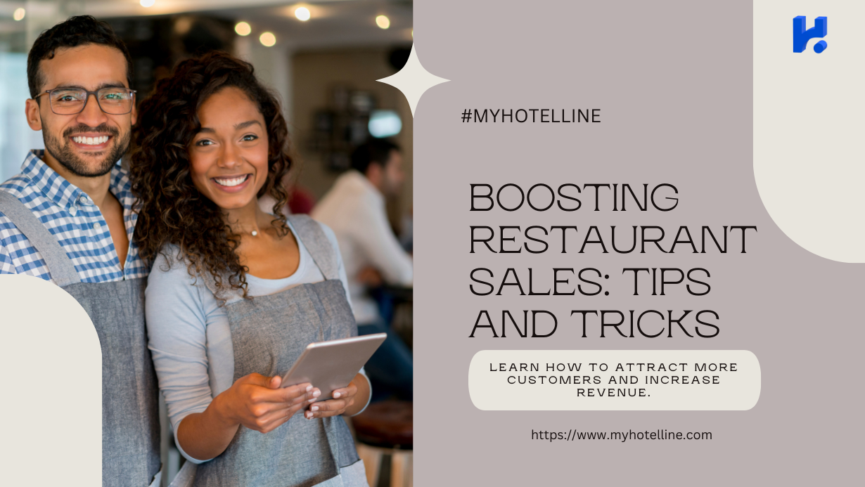 How restaurants can increase their sale - MyHotelLine Blog
