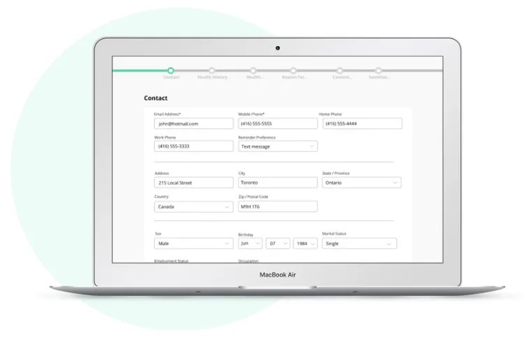 Free Intake Form Template