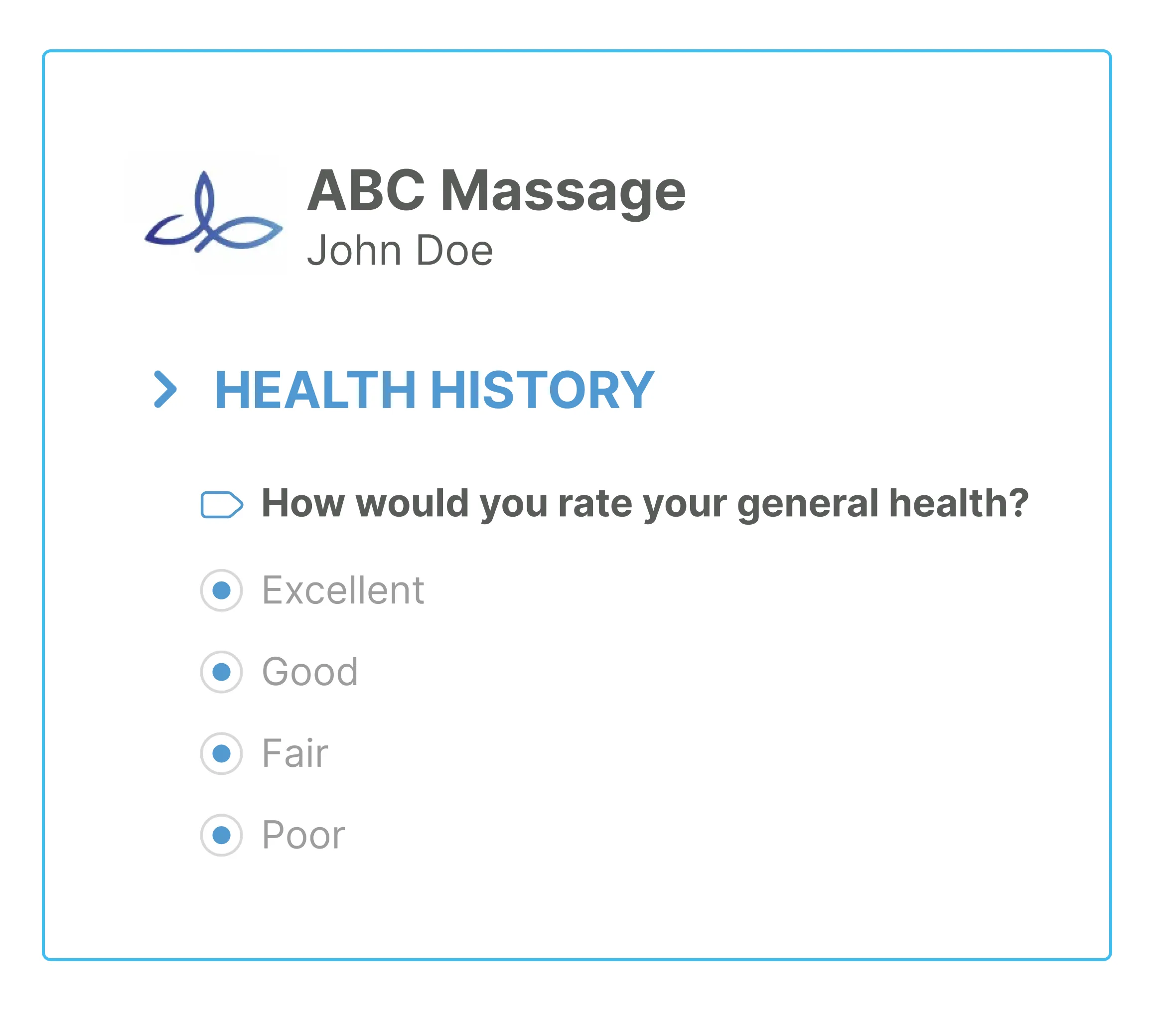 Free Intake Form Template | ClinicSense