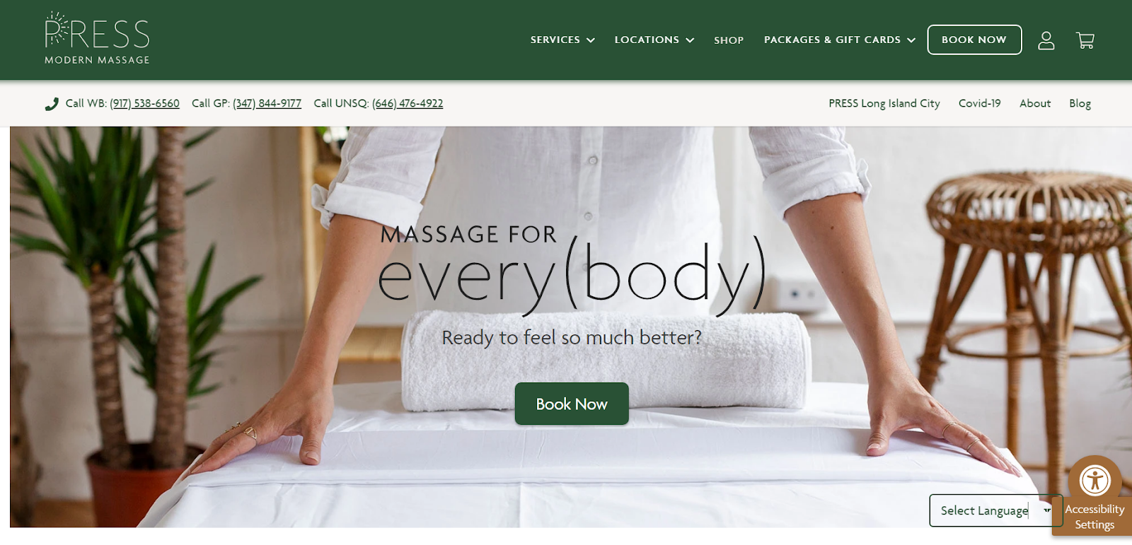 A Guide To Massage Therapy Website Design