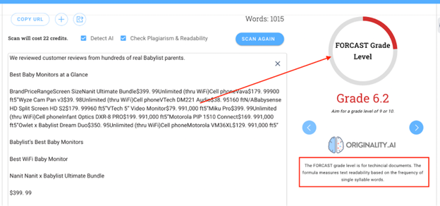Best Readability Score To Rank in Google? – Originality.AI