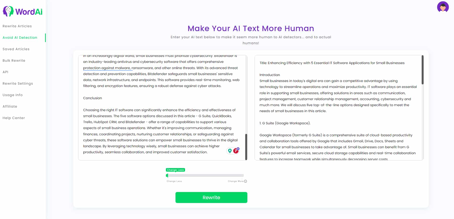 WordAI Review - 10x Your Content Output – Originality.AI