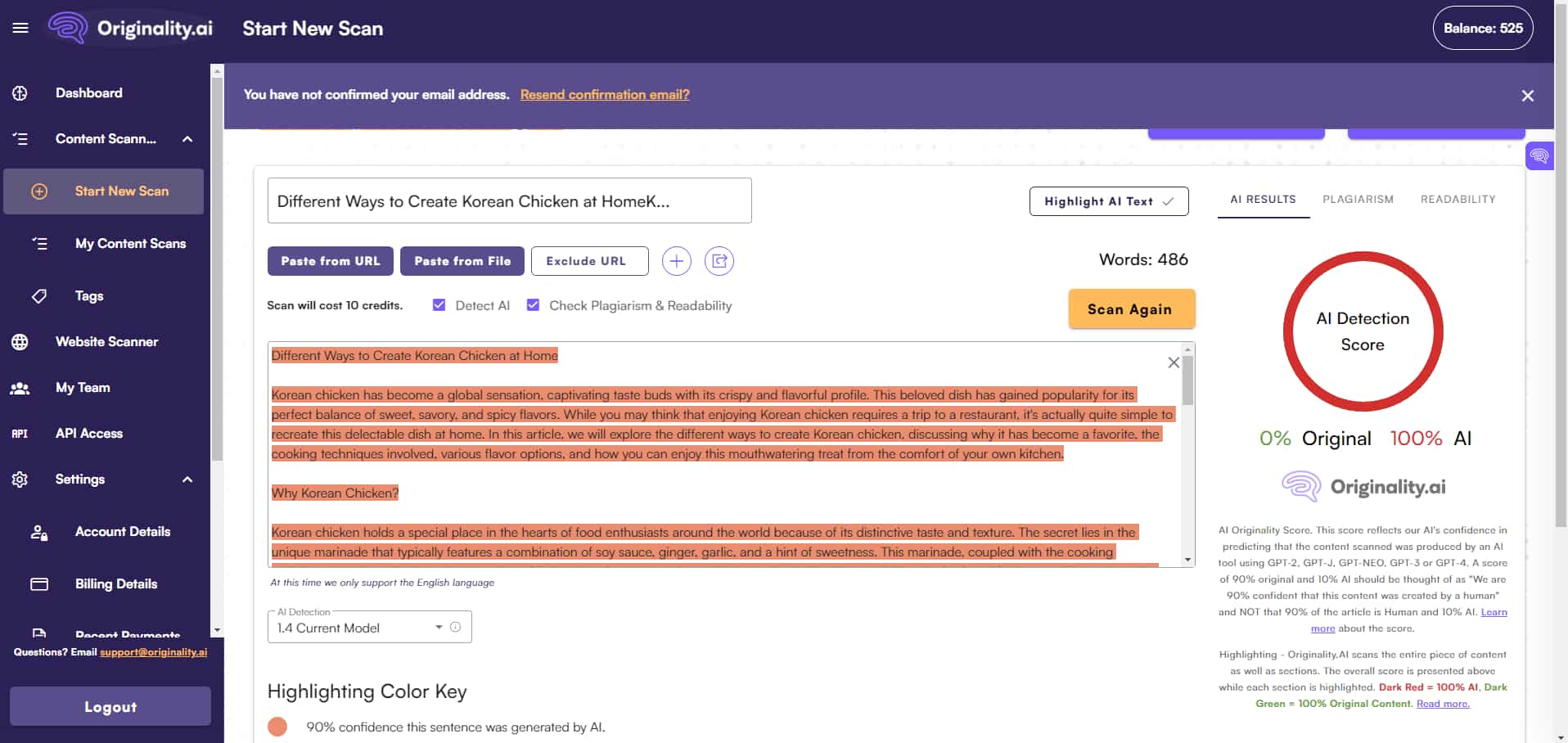 Simplified AI Review - Unleash the Power of AI to Supercharge Content Creation – Originality.AI