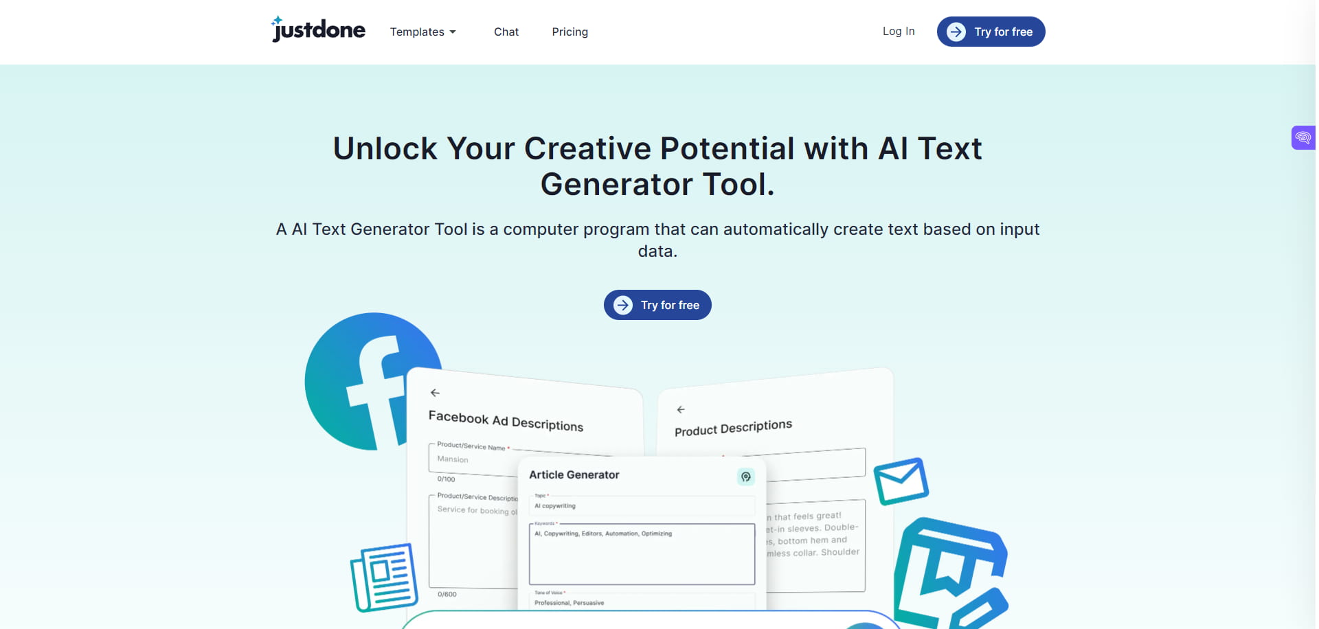 Justdone AI Review - Empowering AI tools for Generating Articles ... Justdone AI Review - Empowering AI tools for Generating Articles ...