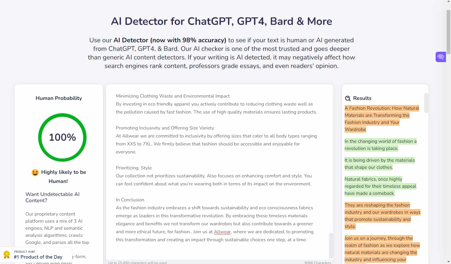 Undetectable.ai Review - Does it Bypass AI Detectors? – Originality.AI