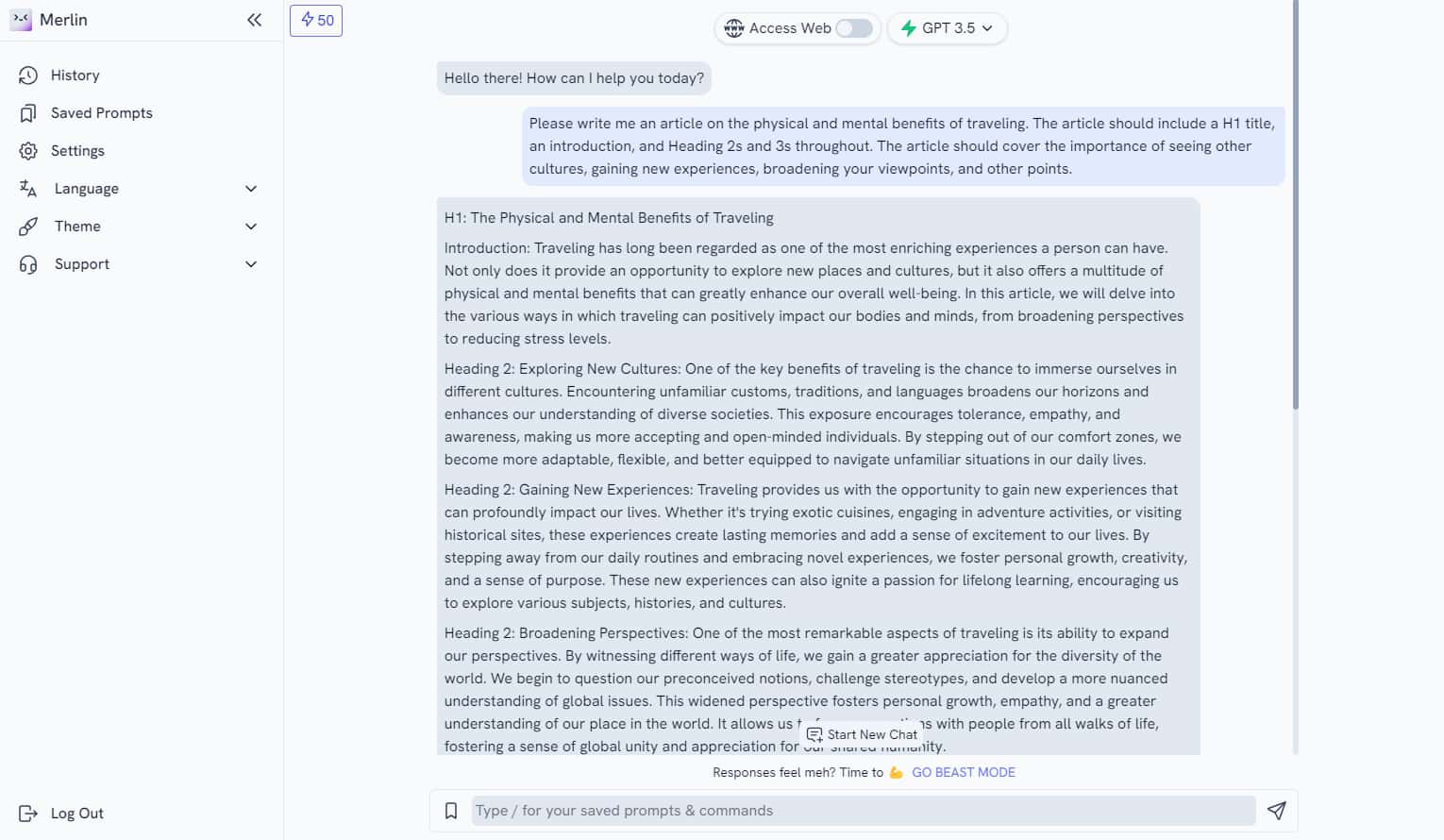 Merlin AI Review - Write, Summarize, Code, and Play – Originality.AI