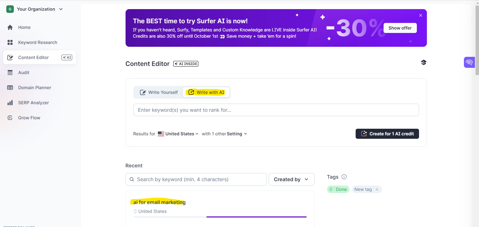 Surfer AI Review - Instant, High-Quality Content – Originality.AI