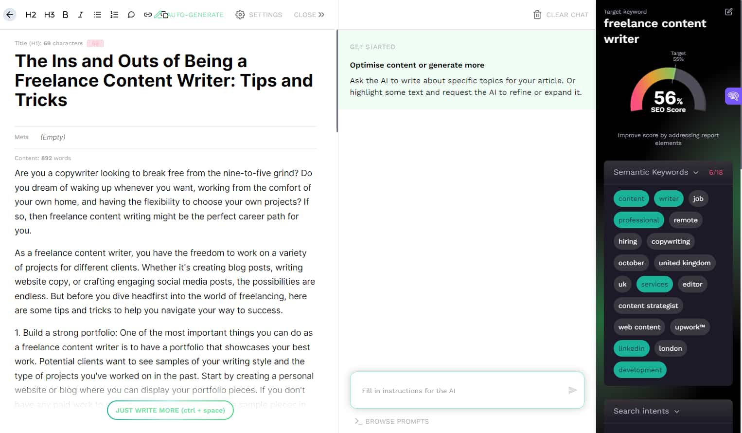 SEO.AI Review - Get More Ranking Content With Less Work – Originality.AI
