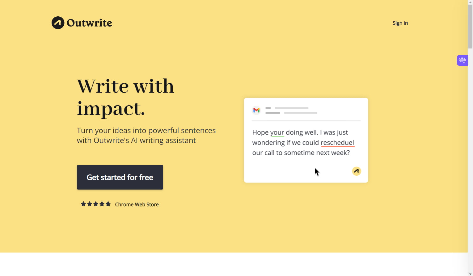 Outwrite AI Review - Write With Impact – Originality.AI
