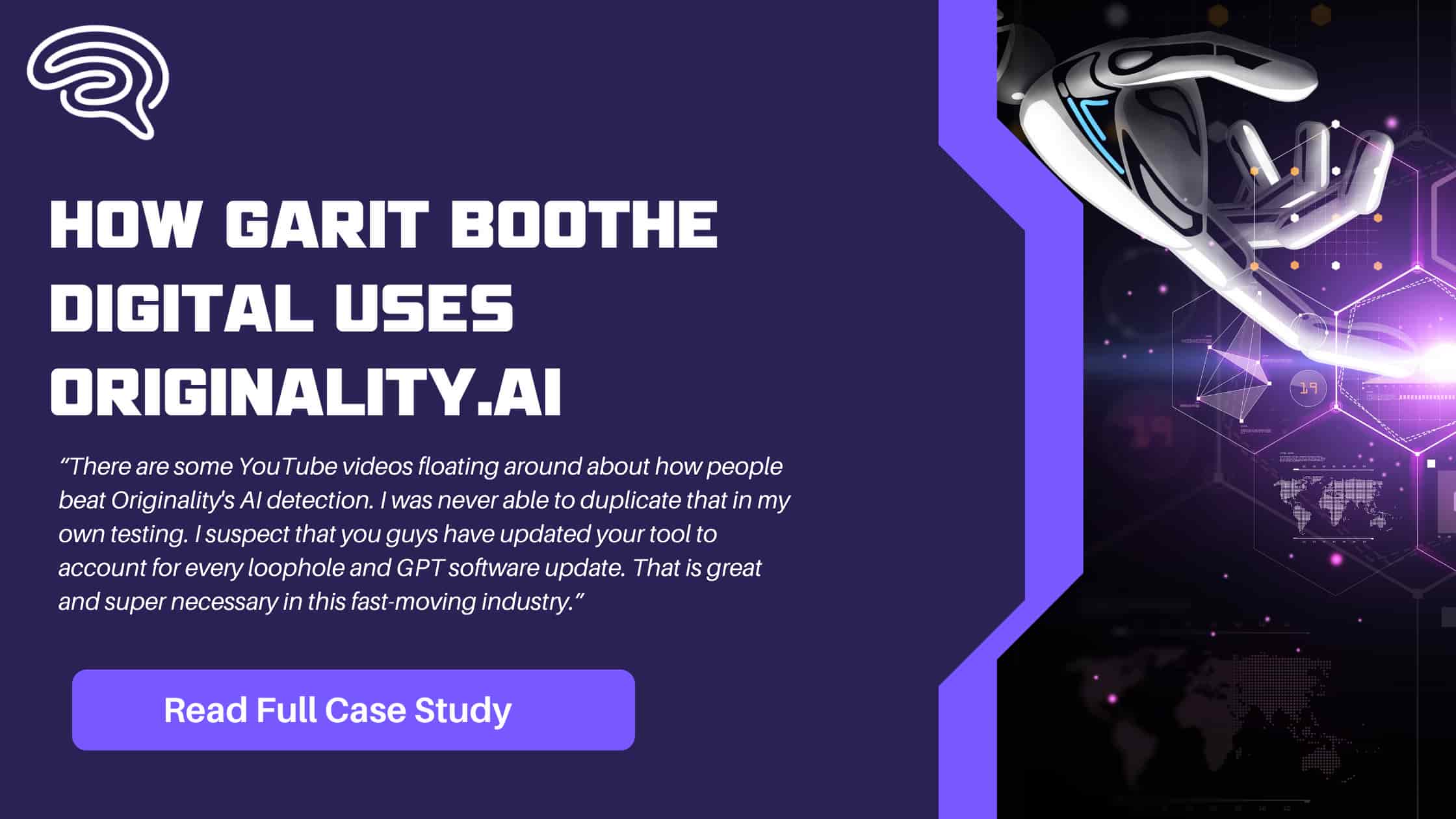 How Garit Boothe Digital Uses Originality.ai – Originality.AI