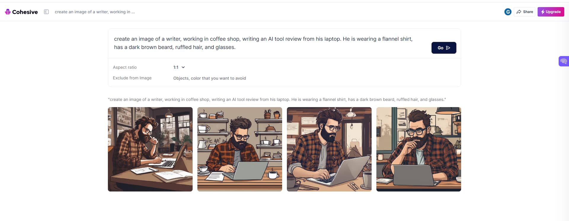 Cohesive AI Review - End ChatGPT Prompt Struggles – Originality.AI