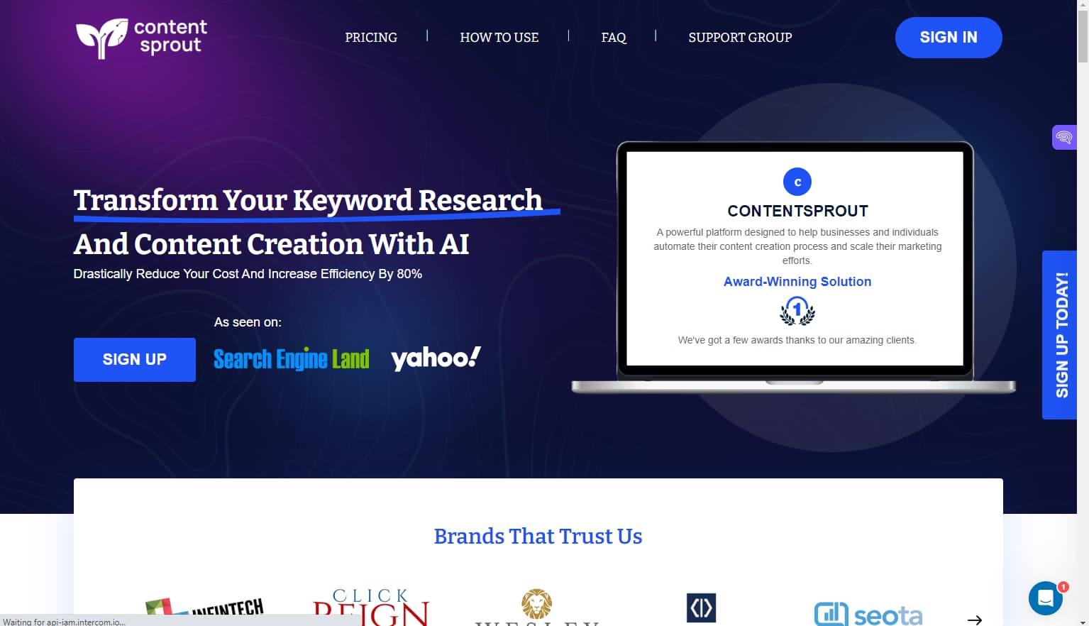 Content Sprout AI Review - Transform Your Keyword Research And Content Creation – Originality.AI