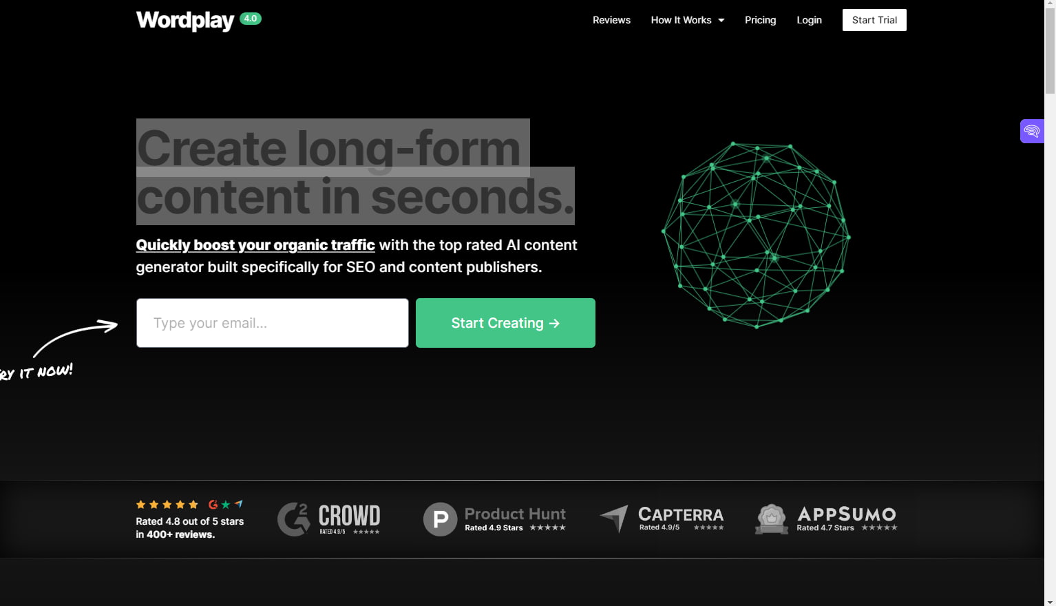 Wordplay AI Review - Create Long-form Content in Seconds – Originality.AI