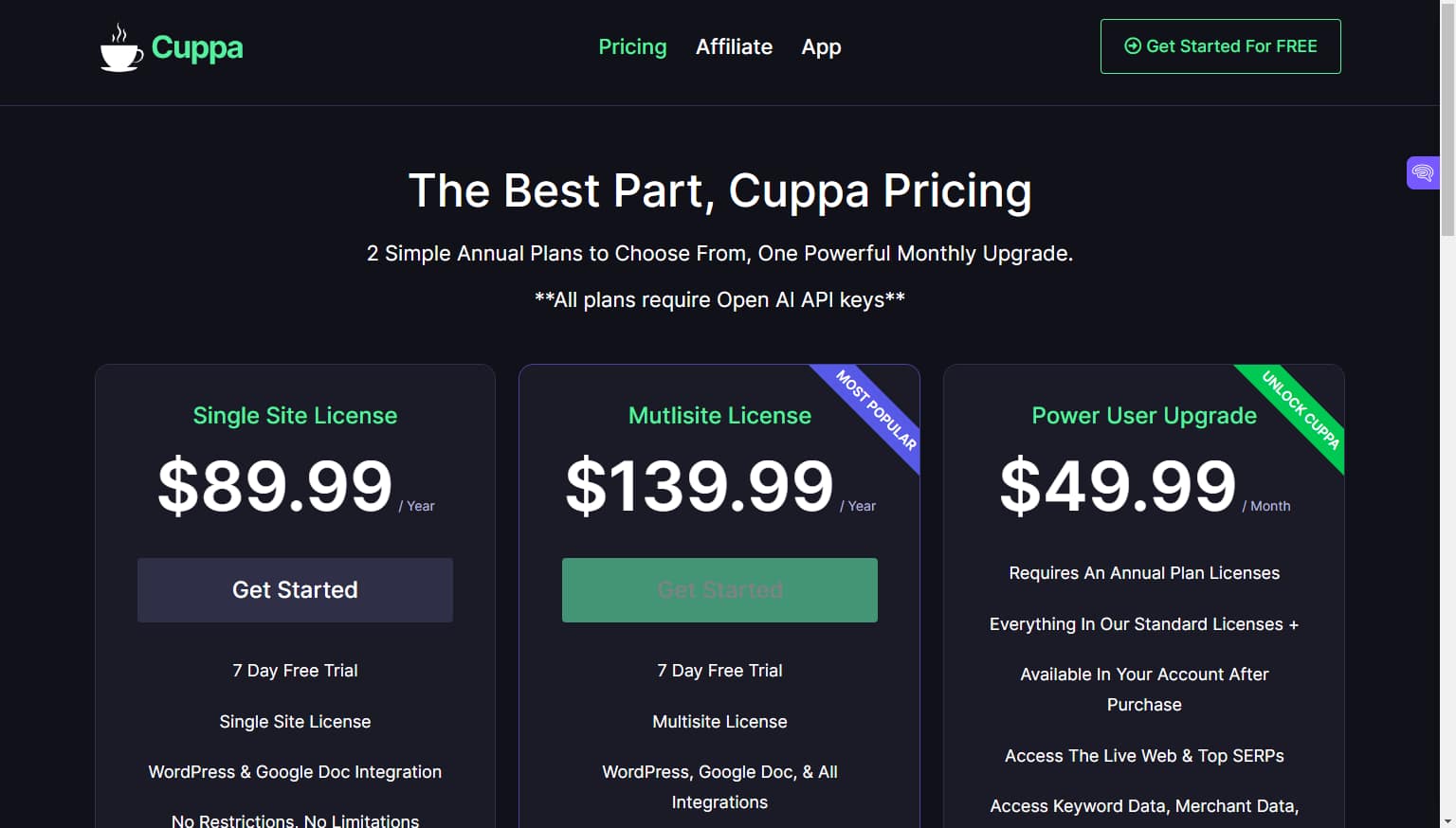 Cuppa AI Review - Build Optimized Content in Minutes – Originality.AI