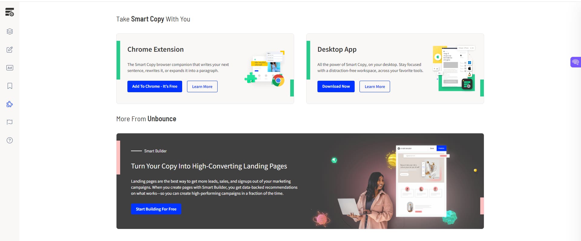 Unbounce AI Review - Launch Higher-Converting Pages – Originality.AI