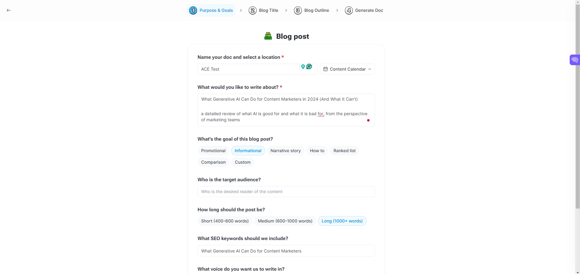 Blaze AI Review - Create Better Content In Half the Time – Originality.AI