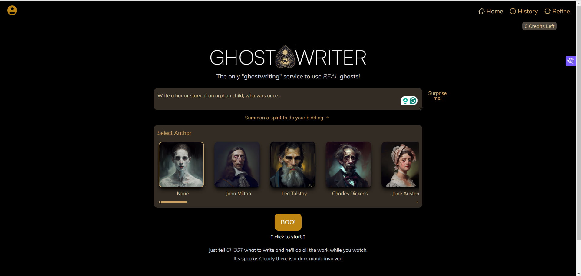 GhosttheWriter AI Review - The Only Ghostwriting Service to Use REAL Ghosts – Originality.AI