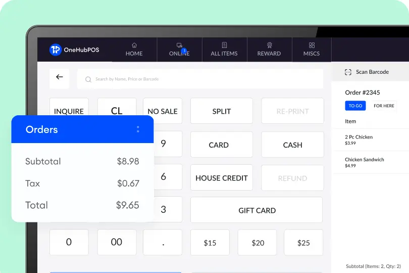 Android-Powered POS System For Restaurants, Retail & Small business ...