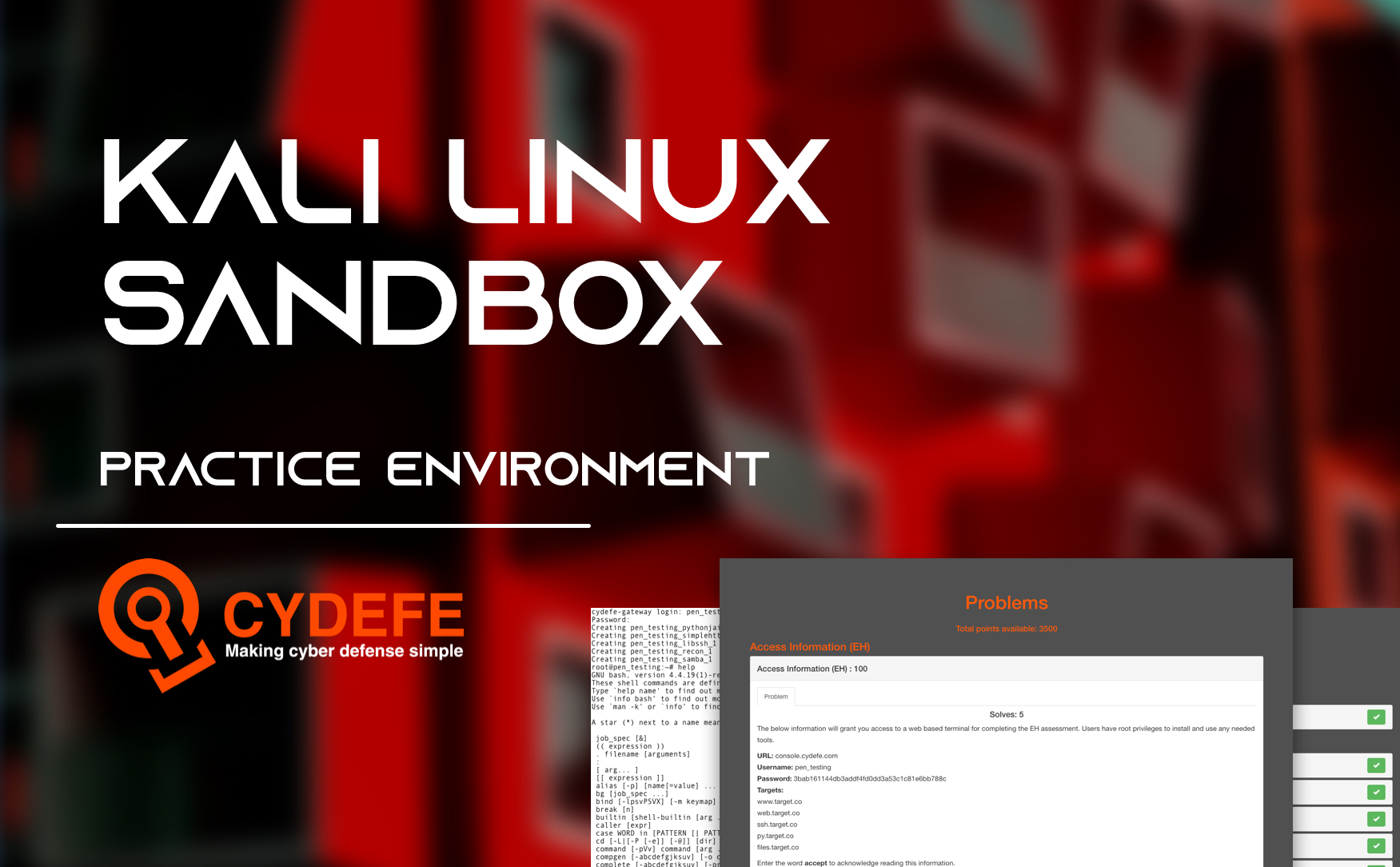 Kali Linux Sandbox | Cybrary