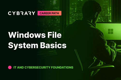 Windows File System Basics Virtual Lab | Cybrary