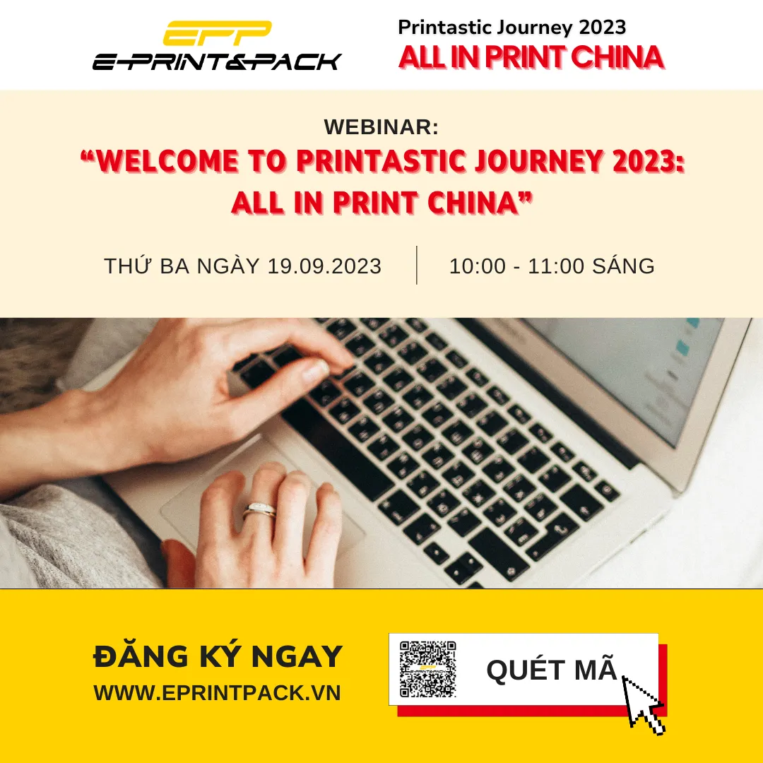 Thư mời Tham dự Webinar Welcome to Printastic Journey 2023: All in ...