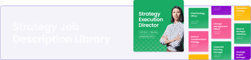 Strategy Job Descriptions