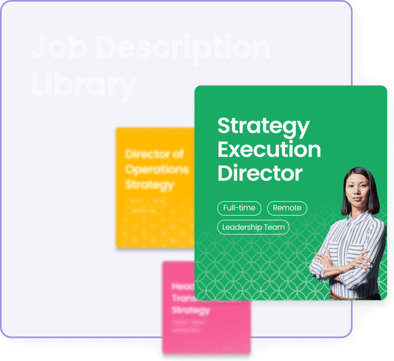 Strategy Job Descriptions