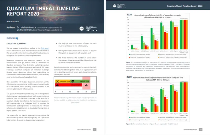Quantum Threat Timeline Research Report 2020 - Publication