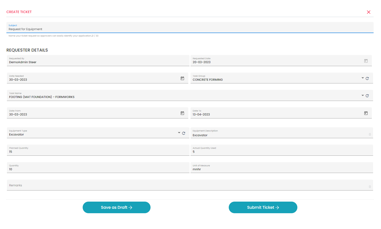 Equipment Utilization Software for Builders | Steer