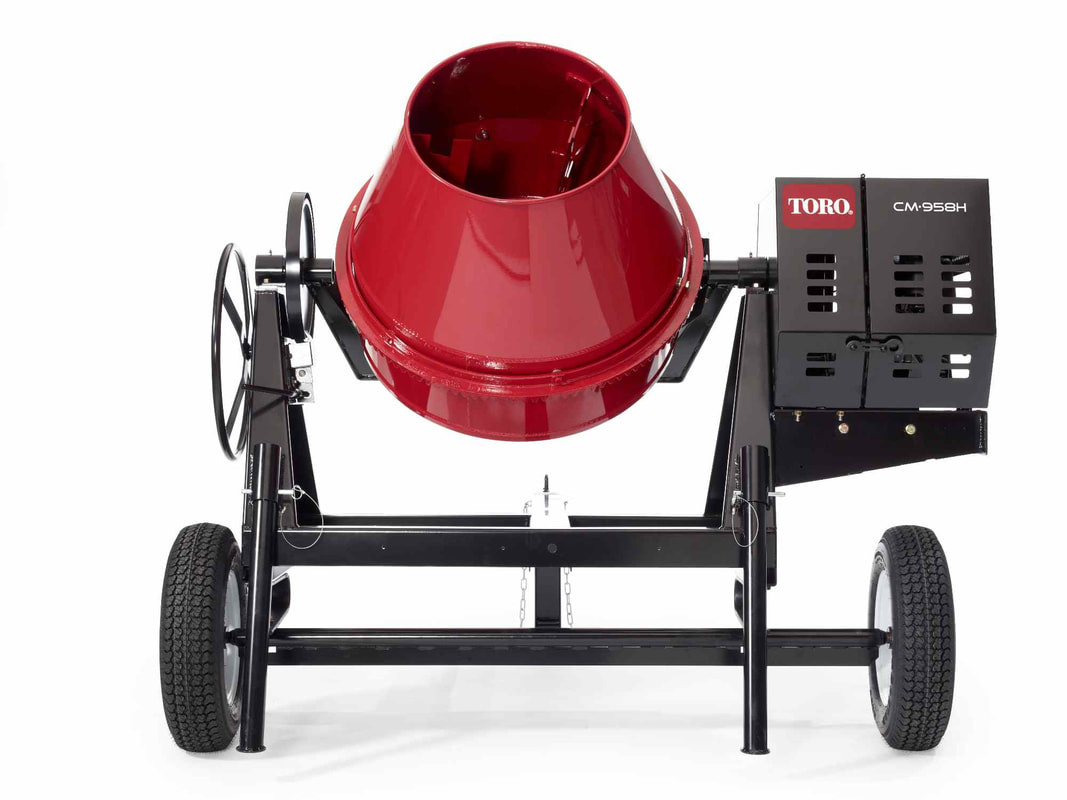 Toro CM-958H-P Cement Mixer - Siren Rentals - Heavy Equipment Rentals ...