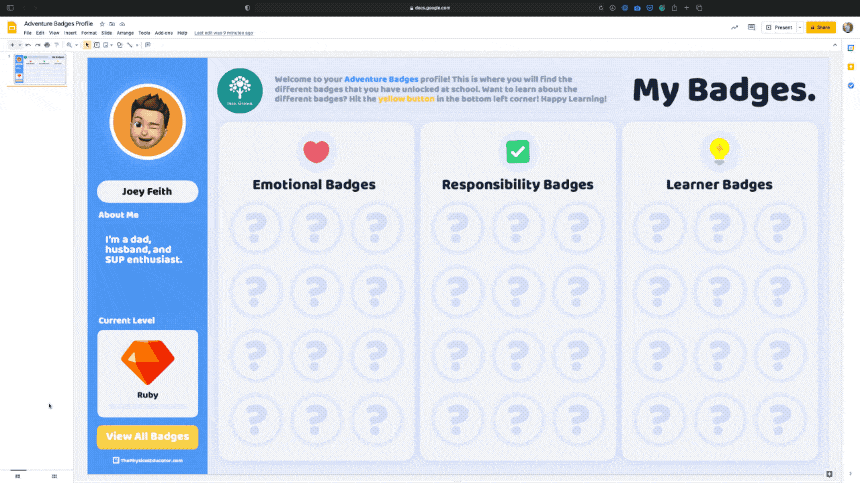 Introducing The Adventure Badges
