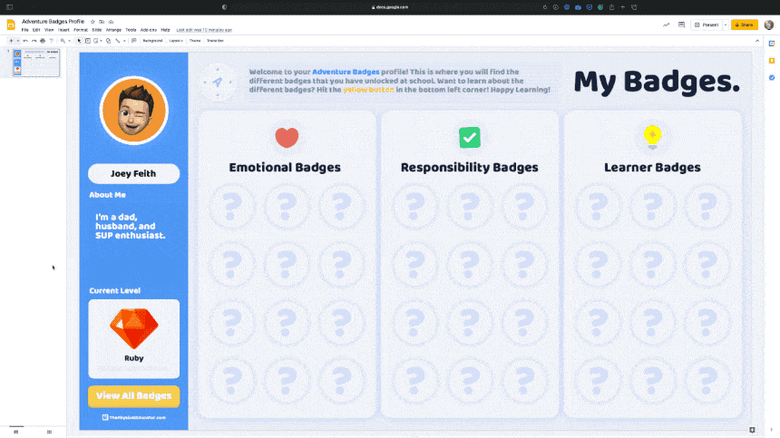 Introducing The Adventure Badges