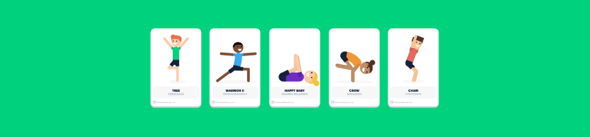 Yoga Pose Cards • PE Resources