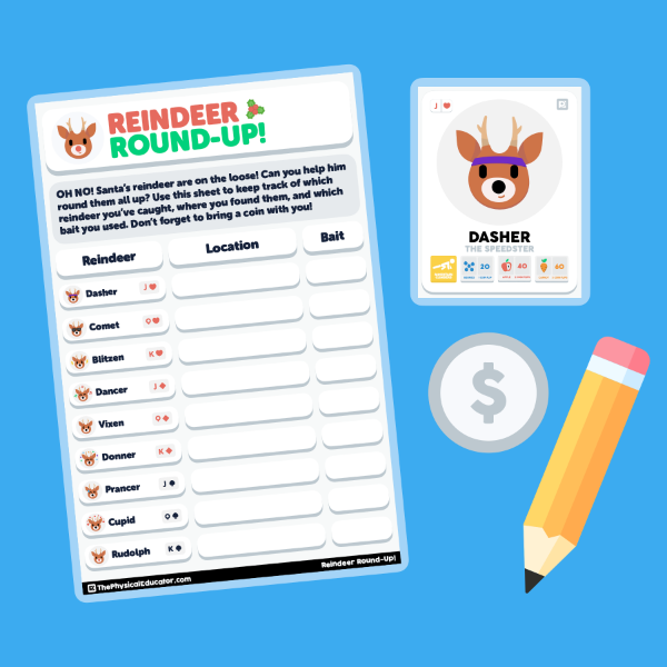 Chasing & Fleeing Teacher Pack • PE Resources
