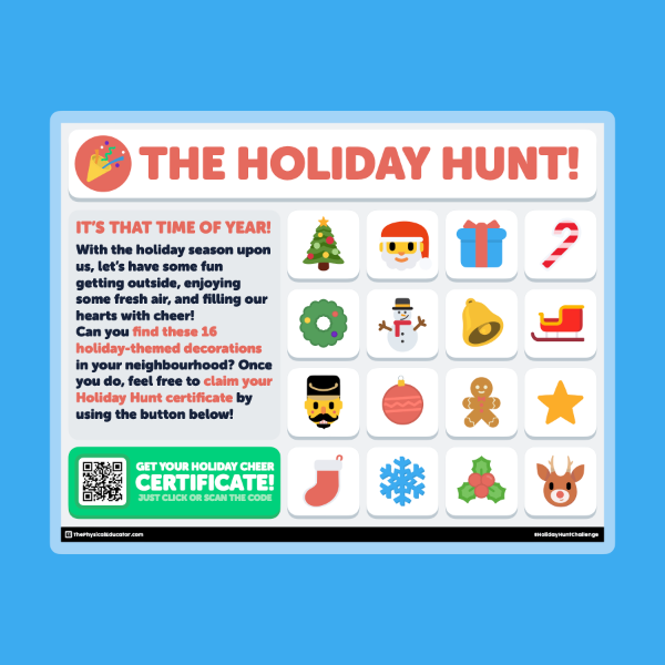 The Holiday Hunt Challenge • PE Resources