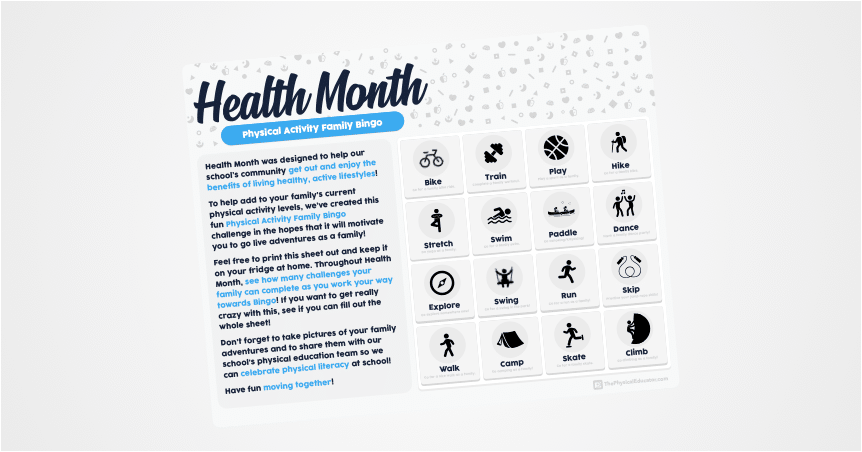 Health Month: Physical Activity Week