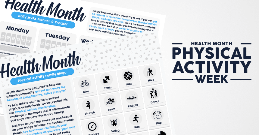 Health Month: Physical Activity Week