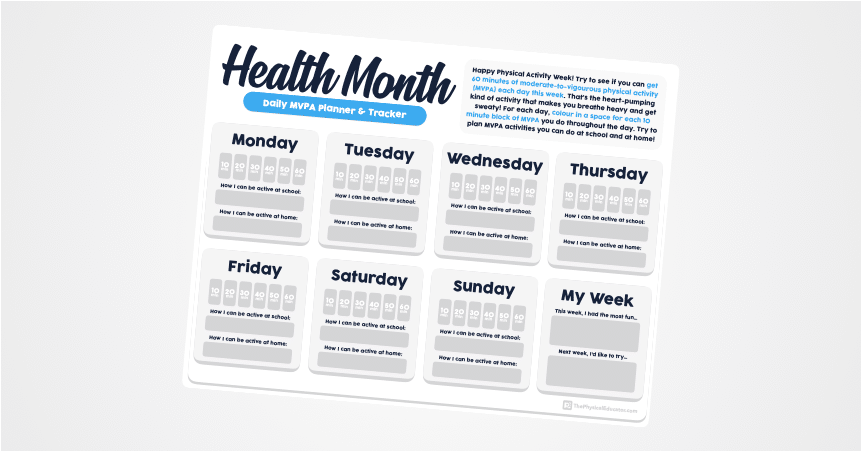 Health Month: Physical Activity Week