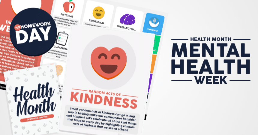 Health Month: Mental Health Week