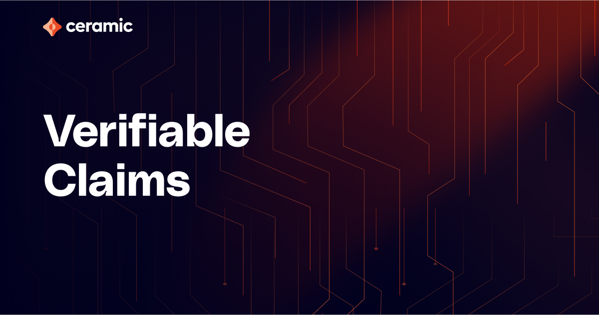 Verifiable Claims on Ceramic Network