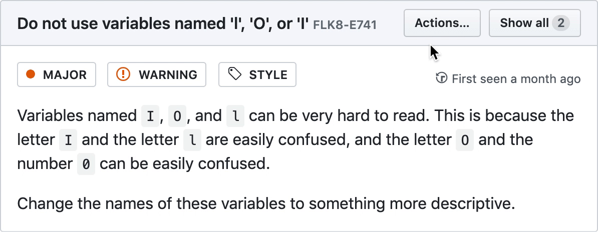 Release: Actions on issues, ignore rules - DeepSource
