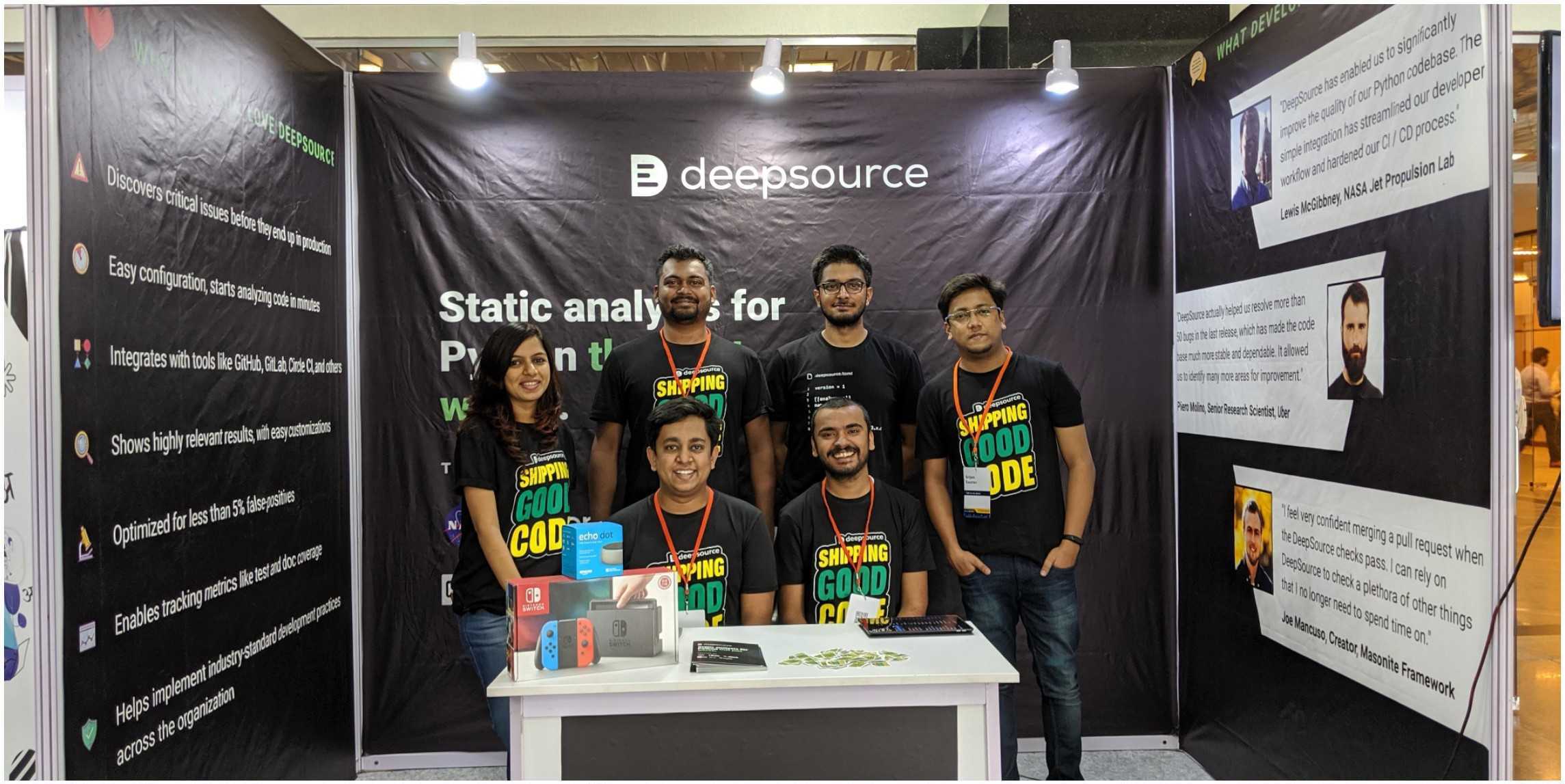 All that happened: PyCon India 2019 - DeepSource