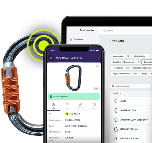 Scannable: PPE | Safety Equipment | Inspection Tools | Compliance Information | Logging and ...