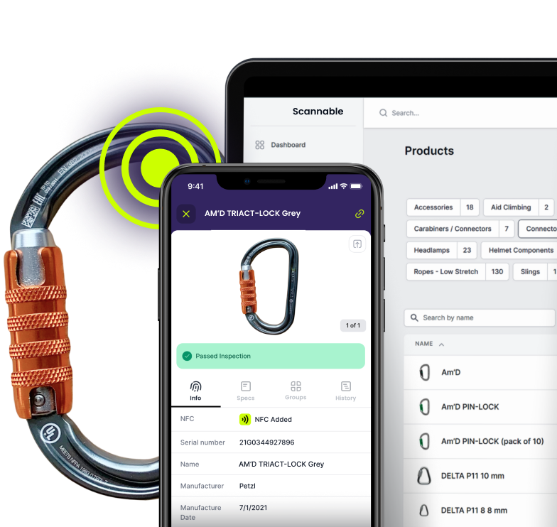Scannable: PPE | Safety Equipment | Inspection Tools | Compliance ...