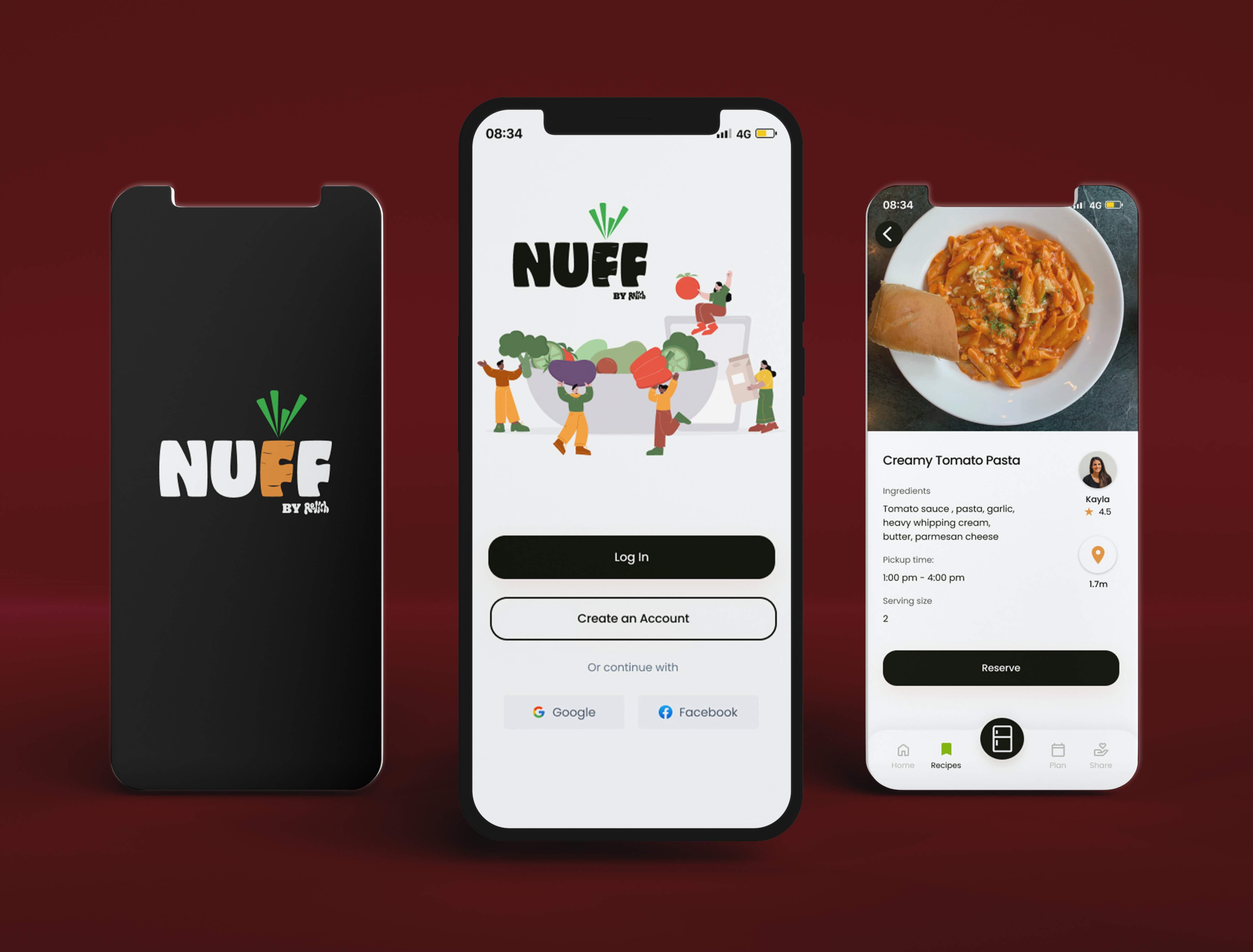 Nuff Mobile App Design